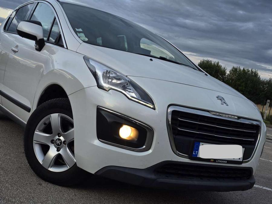 Balts Peugeot 3008 2015 Šauļi, ar dzinēja tilpumu 1.56 L un nobraukumu 245 tūkst. km par 5450 €, foto 1 vietnē AUTOMOTO.COM.LV