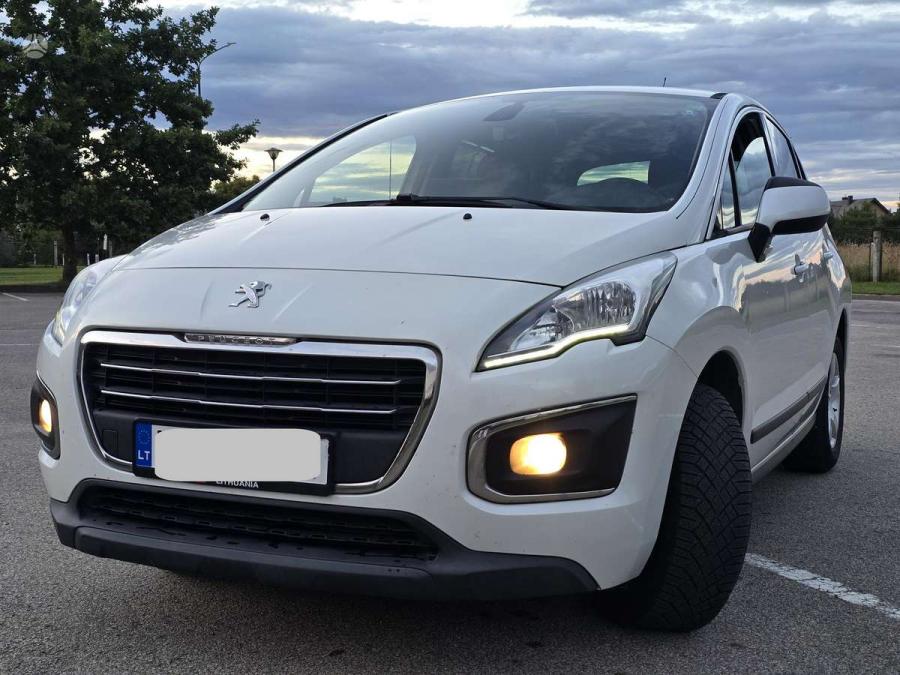 Balts Peugeot 3008 2015 Šauļi, ar dzinēja tilpumu 1.56 L un nobraukumu 245 tūkst. km par 5450 €, foto 19 vietnē AUTOMOTO.COM.LV