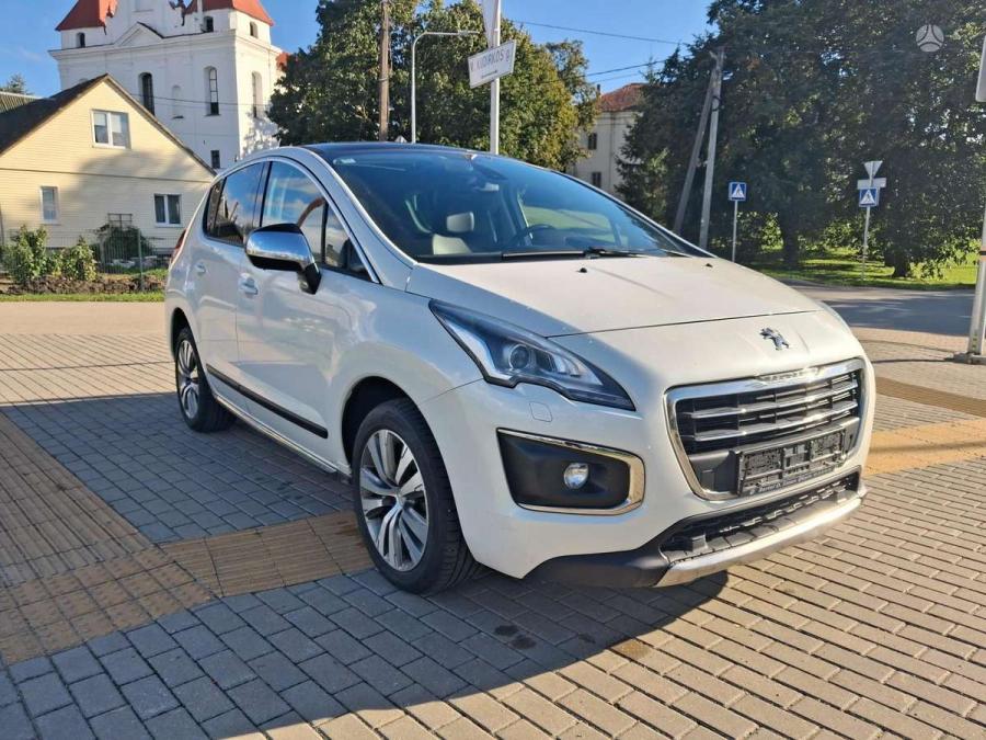 Белый Пежо 3008 2015 в Расейняй, объемом двигателя 1.20 л и пробегом 132 тыс. км за 4800 €, фото 19 на AUTOMOTO.COM.LV