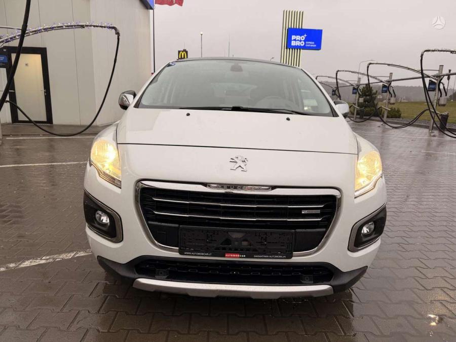 Balts Peugeot 3008 2016 Viļņa, ar dzinēja tilpumu 2.00 L un nobraukumu 199 tūkst. km par 6900 €, foto 2 vietnē AUTOMOTO.COM.LV
