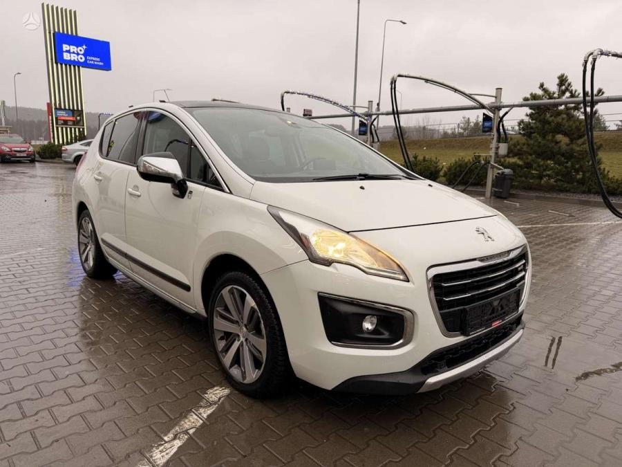 Balts Peugeot 3008 2016 Viļņa, ar dzinēja tilpumu 2.00 L un nobraukumu 199 tūkst. km par 6900 €, foto 5 vietnē AUTOMOTO.COM.LV