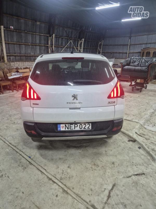 White Peugeot 3008 2016 in Siauliai, with an engine capacity of 1.60 L and mileage of 241 thousand km for 4999 €, photo 3 on AUTOMOTO.COM.LV