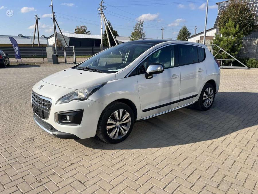 White Peugeot 3008 2016 in Taurage, with an engine capacity of 1.60 L and mileage of 248 thousand km for 4900 €, photo 7 on AUTOMOTO.COM.LV