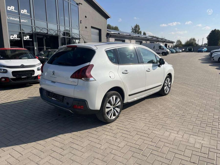 White Peugeot 3008 2016 in Taurage, with an engine capacity of 1.60 L and mileage of 248 thousand km for 4900 €, photo 10 on AUTOMOTO.COM.LV