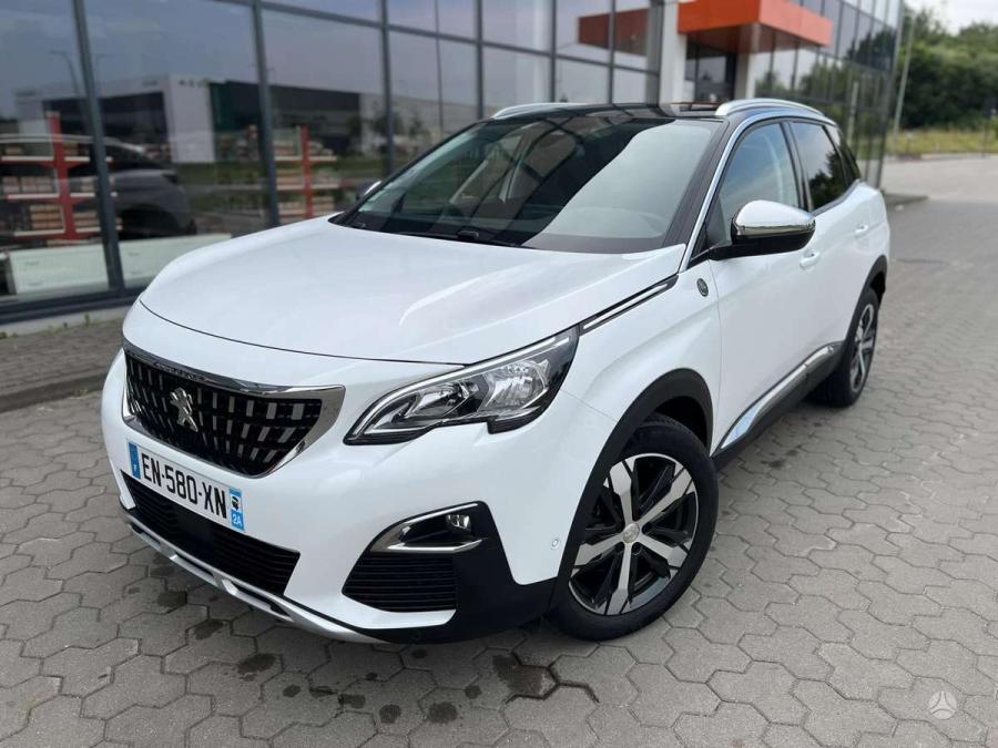 Balts Peugeot 3008 2017 Viļņa, ar dzinēja tilpumu 1.20 L un nobraukumu 143 tūkst. km par 9300 €, foto 3 vietnē AUTOMOTO.COM.LV