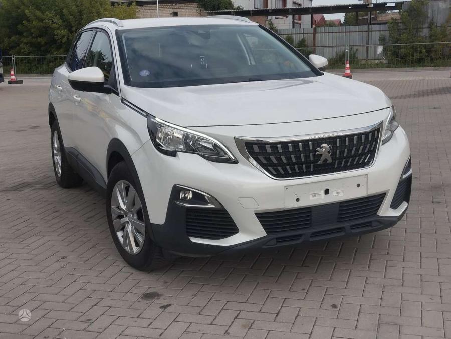 Balts Peugeot 3008 2017 Tauragė, ar dzinēja tilpumu 1.20 L un nobraukumu 151 tūkst. km par 8200 €, foto 1 vietnē AUTOMOTO.COM.LV