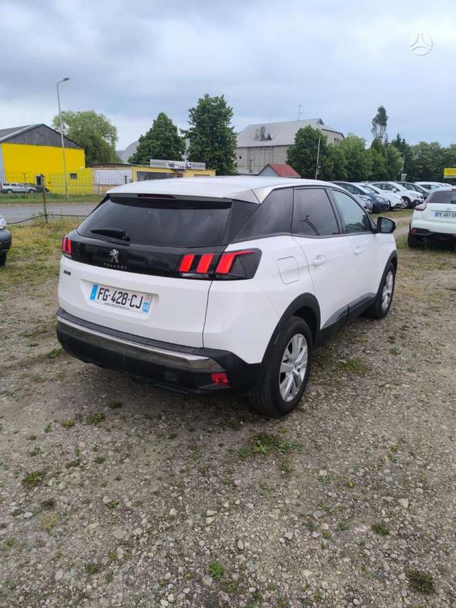 Balts Peugeot 3008 2019 Tauragė, ar dzinēja tilpumu 1.50 L un nobraukumu 290 tūkst. km par 7500 €, foto 4 vietnē AUTOMOTO.COM.LV