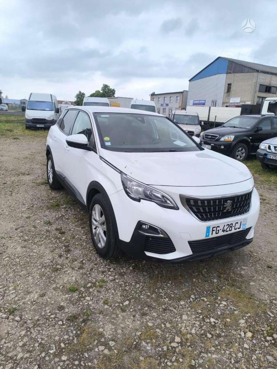 Balts Peugeot 3008 2019 Tauragė, ar dzinēja tilpumu 1.50 L un nobraukumu 290 tūkst. km par 7500 €, foto 5 vietnē AUTOMOTO.COM.LV