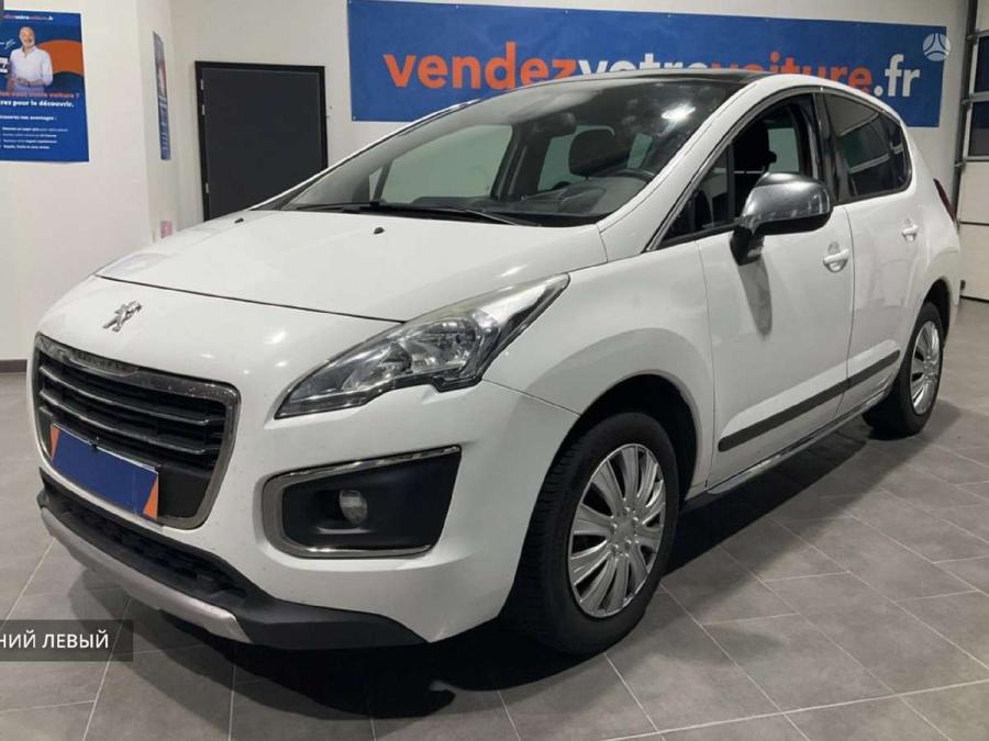 Balts Peugeot 3008 2014 Viļņa, ar dzinēja tilpumu 1.56 L un nobraukumu 200 tūkst. km par 5270 €, foto 1 vietnē AUTOMOTO.COM.LV