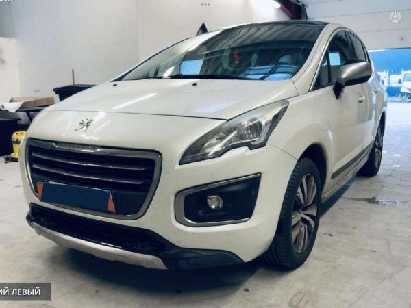 White Peugeot 3008 2015 in Vilnius, with an engine capacity of 1.56 L and mileage of 200 thousand km for 5670 €, photo 4 on AUTOMOTO.COM.LV