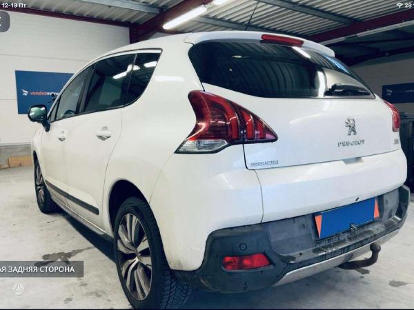 White Peugeot 3008 2015 in Vilnius, with an engine capacity of 1.56 L and mileage of 200 thousand km for 5670 €, photo 5 on AUTOMOTO.COM.LV