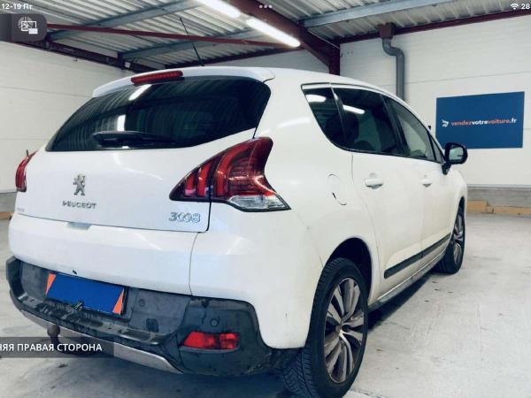 White Peugeot 3008 2015 in Vilnius, with an engine capacity of 1.56 L and mileage of 200 thousand km for 5670 €, photo 7 on AUTOMOTO.COM.LV