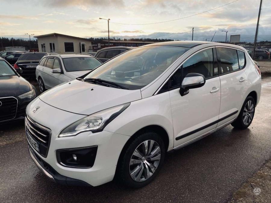 White Peugeot 3008 2015 in Vilnius, with an engine capacity of 0.00 L and mileage of 200 thousand km for 5670 €, photo 5 on AUTOMOTO.COM.LV