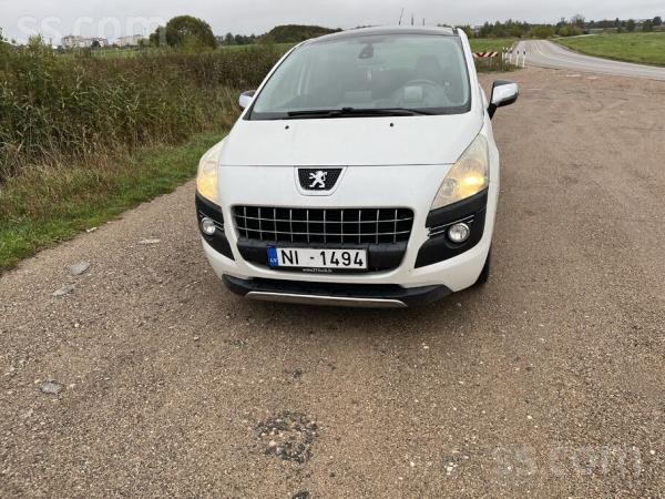 White Peugeot 3008 2010 in Daugavpils, with an engine capacity of 1.60 L and mileage of 290 thousand km for 3500 €, photo 1 on AUTOMOTO.COM.LV