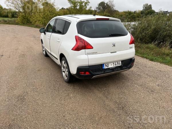 White Peugeot 3008 2010 in Daugavpils, with an engine capacity of 1.60 L and mileage of 290 thousand km for 3500 €, photo 4 on AUTOMOTO.COM.LV