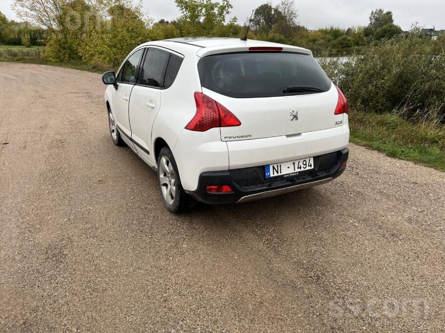 Balts Peugeot 3008 2010 Daugavpils, ar dzinēja tilpumu 1.60 L un nobraukumu 290 tūkst. km par 3500 €, foto 4 vietnē AUTOMOTO.COM.LV