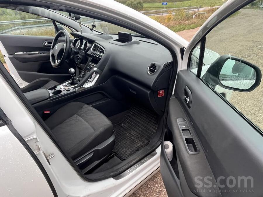 Balts Peugeot 3008 2010 Daugavpils, ar dzinēja tilpumu 1.60 L un nobraukumu 290 tūkst. km par 3500 €, foto 10 vietnē AUTOMOTO.COM.LV