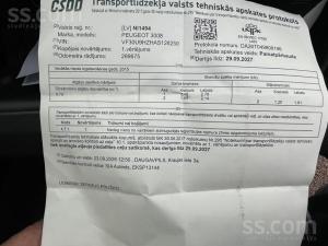 Balts Peugeot 3008 2010 Daugavpils, ar dzinēja tilpumu 1.60 L un nobraukumu 290 tūkst. km par 3500 €, foto 14 vietnē AUTOMOTO.COM.LV