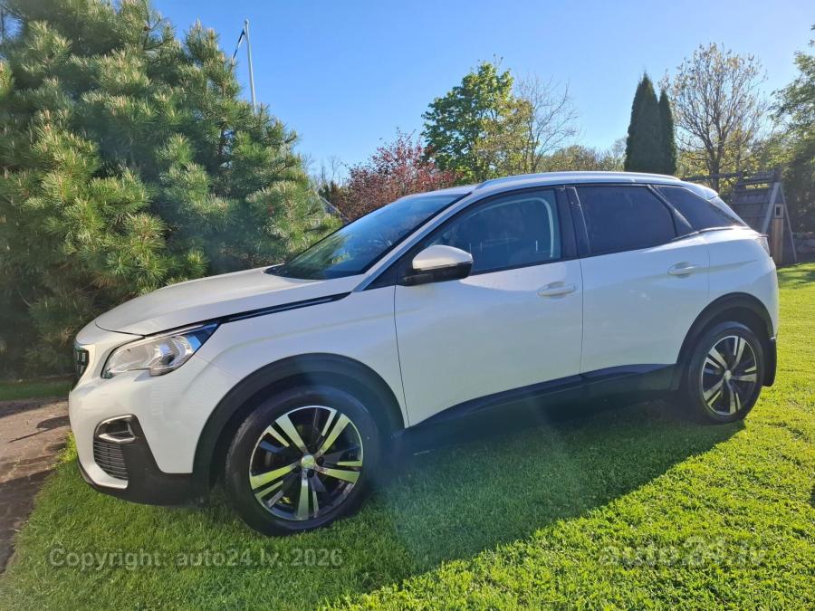 White Peugeot 3008 2018 in Kuressaare, with an engine capacity of 1.20 L and mileage of 64 thousand km for 14000 €, photo 1 on AUTOMOTO.COM.LV