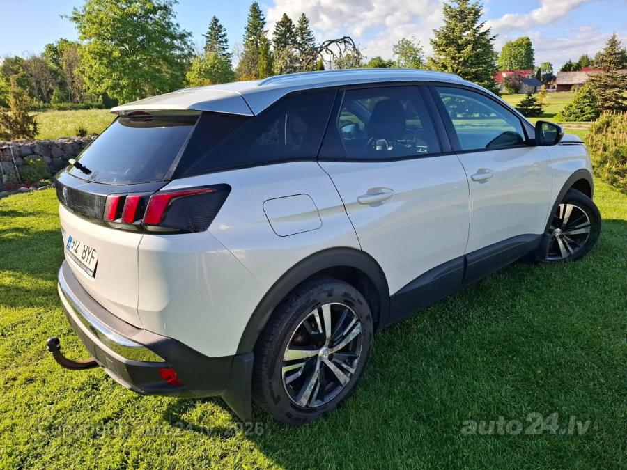 White Peugeot 3008 2018 in Kuressaare, with an engine capacity of 1.20 L and mileage of 64 thousand km for 14000 €, photo 3 on AUTOMOTO.COM.LV