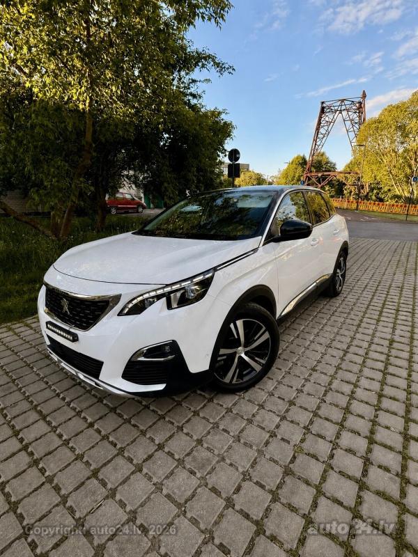 White Peugeot 3008 2018 in Tallinn, with an engine capacity of 1.20 L and mileage of 143 thousand km for 12750 €, photo 1 on AUTOMOTO.COM.LV