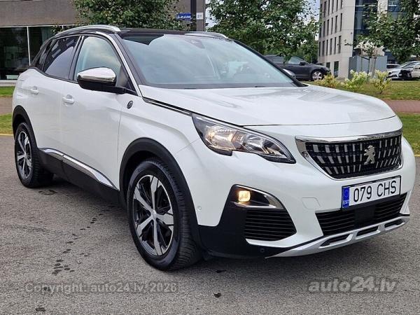 White Peugeot 3008 2018 in Tallinn, with an engine capacity of 1.20 L and mileage of 152 thousand km for 13990 €, photo 2 on AUTOMOTO.COM.LV