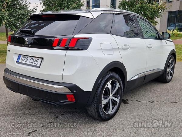 White Peugeot 3008 2018 in Tallinn, with an engine capacity of 1.20 L and mileage of 152 thousand km for 13990 €, photo 7 on AUTOMOTO.COM.LV