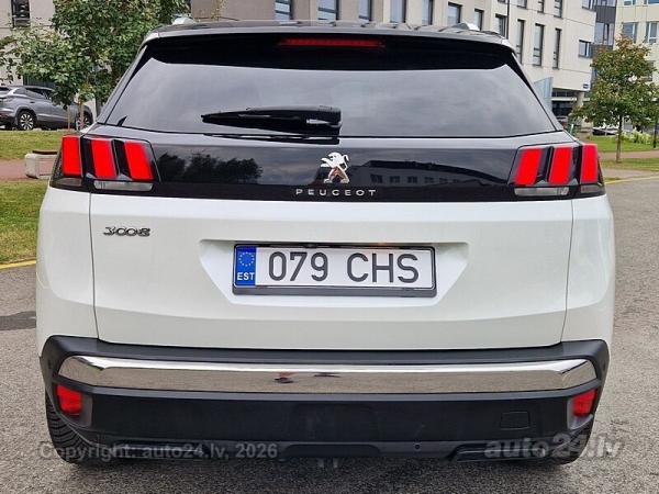 White Peugeot 3008 2018 in Tallinn, with an engine capacity of 1.20 L and mileage of 152 thousand km for 13990 €, photo 8 on AUTOMOTO.COM.LV