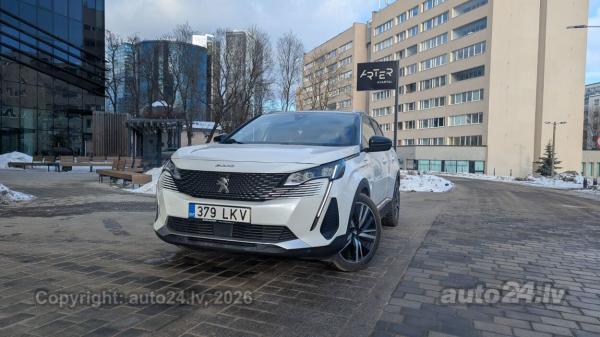 White Peugeot 3008 2021 in Tallinn, with an engine capacity of 1.60 L and mileage of 98 thousand km for 24500 €, photo 2 on AUTOMOTO.COM.LV