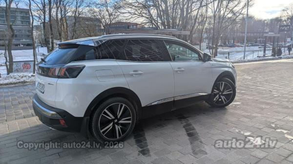 White Peugeot 3008 2021 in Tallinn, with an engine capacity of 1.60 L and mileage of 98 thousand km for 24500 €, photo 3 on AUTOMOTO.COM.LV