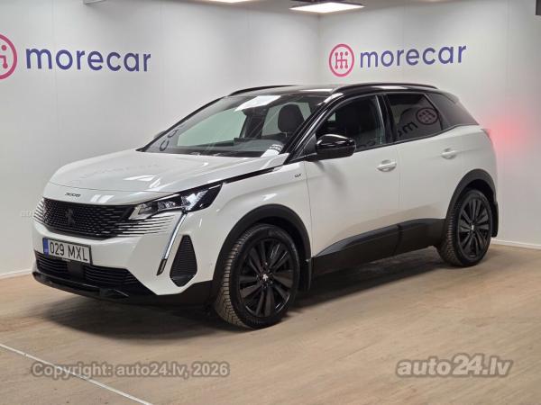 Balts Peugeot 3008 2021 Tallina, ar dzinēja tilpumu 1.50 L un nobraukumu 63 tūkst. km par 20600 €, foto 1 vietnē AUTOMOTO.COM.LV