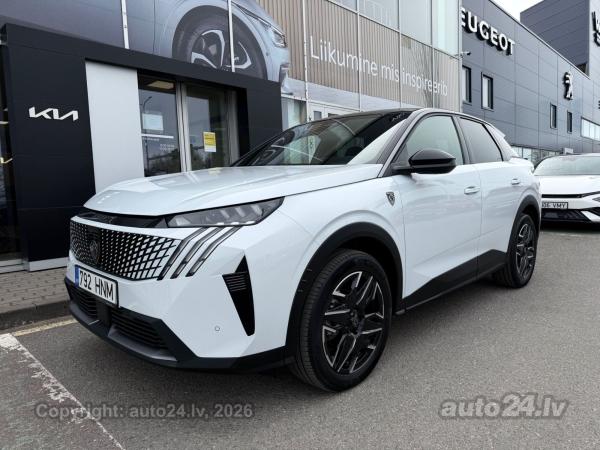 Balts Peugeot 3008 2024 Tallina, ar dzinēja tilpumu 1.20 L un nobraukumu 26 tūkst. km par 30900 €, foto 1 vietnē AUTOMOTO.COM.LV