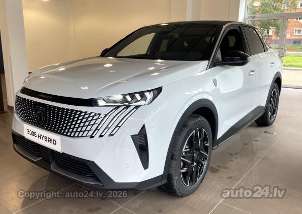 Balts Peugeot 3008 2026 Narva, ar dzinēja tilpumu 1.20 L un nobraukumu 0 tūkst. km par 37990 €, foto 1 vietnē AUTOMOTO.COM.LV