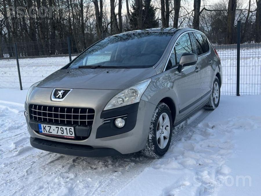 Dzeltens Peugeot 3008 2009 Cēsis, ar dzinēja tilpumu 2.00 L un nobraukumu 0 tūkst. km par 3200 €, foto 1 vietnē AUTOMOTO.COM.LV