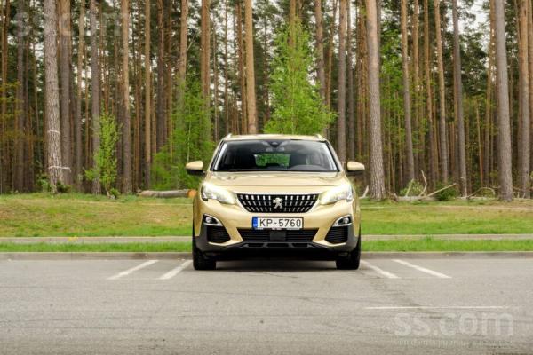 Yellow Peugeot 3008 2017 in Riga, with an engine capacity of 1.60 L and mileage of 106 thousand km for 12290 €, photo 3 on AUTOMOTO.COM.LV