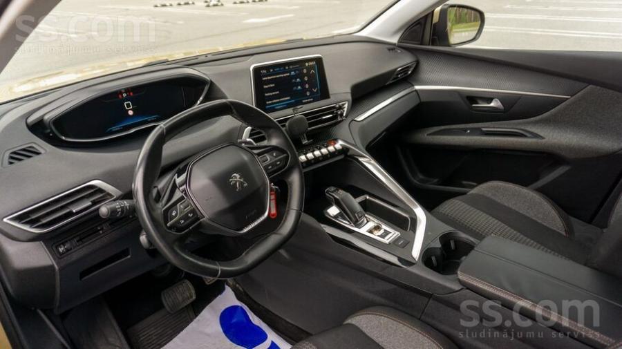 Dzeltens Peugeot 3008 2017 Rīga, ar dzinēja tilpumu 1.60 L un nobraukumu 106 tūkst. km par 12290 €, foto 11 vietnē AUTOMOTO.COM.LV