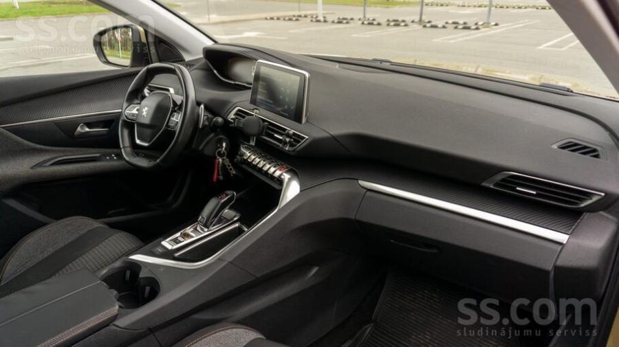Dzeltens Peugeot 3008 2017 Rīga, ar dzinēja tilpumu 1.60 L un nobraukumu 106 tūkst. km par 12290 €, foto 12 vietnē AUTOMOTO.COM.LV
