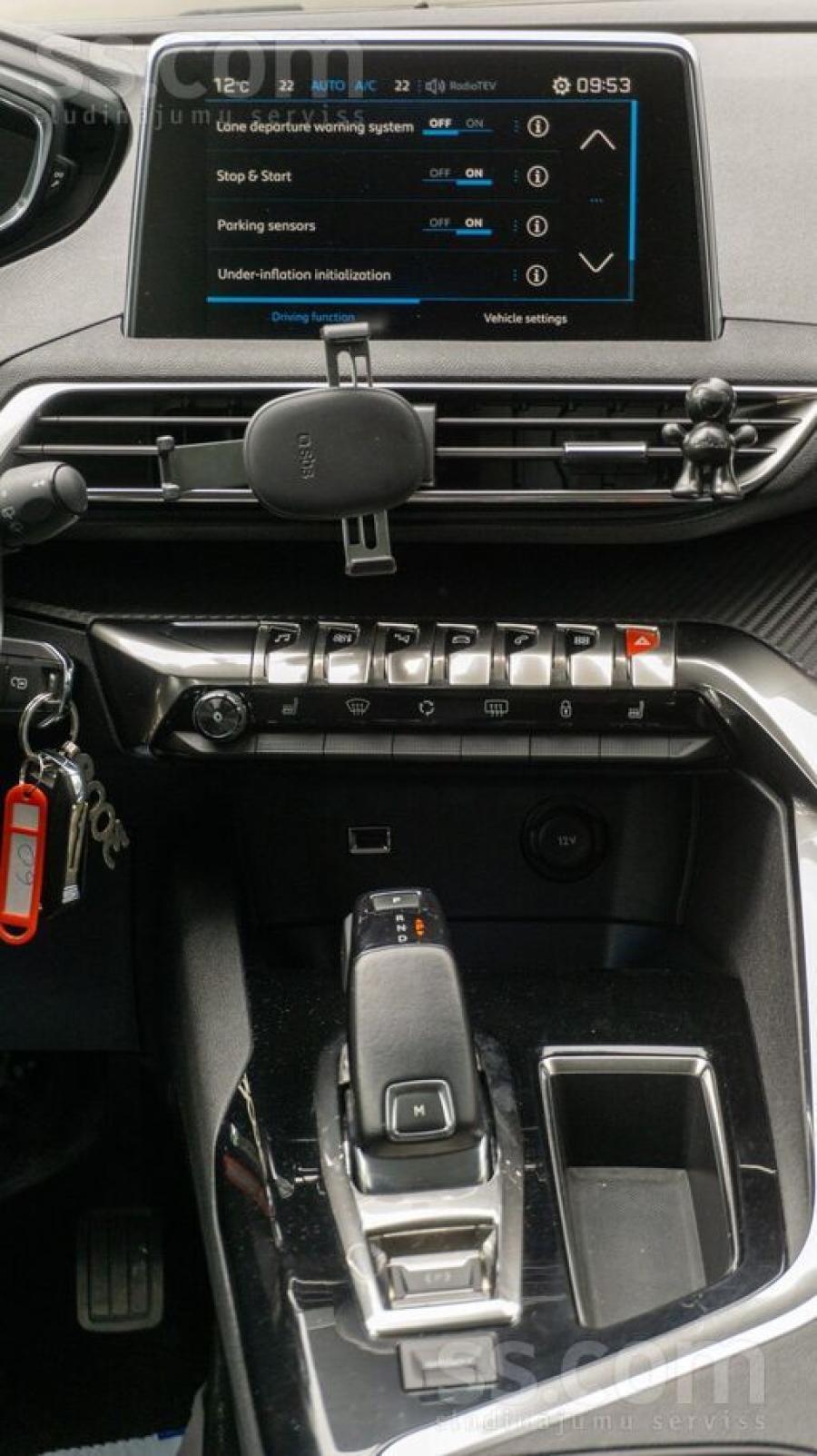 Dzeltens Peugeot 3008 2017 Rīga, ar dzinēja tilpumu 1.60 L un nobraukumu 106 tūkst. km par 12290 €, foto 14 vietnē AUTOMOTO.COM.LV