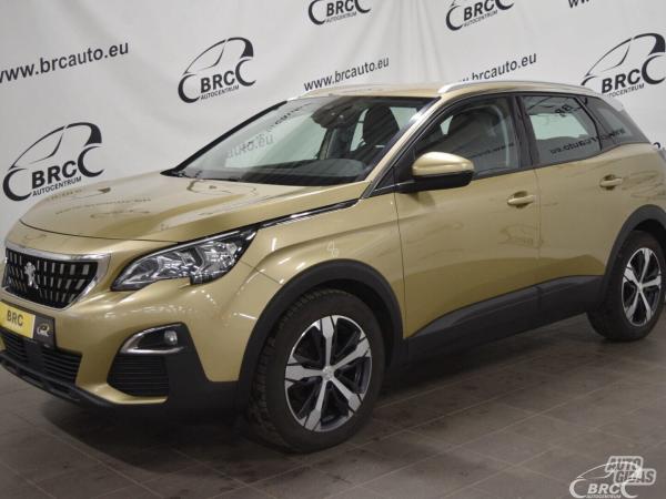 Yellow Peugeot 3008 2018 in Riga, with an engine capacity of 1.60 L and mileage of 193 thousand km for 11900 €, photo 1 on AUTOMOTO.COM.LV