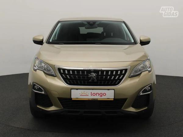Yellow Peugeot 3008 2018 in Vilnius, with an engine capacity of 1.20 L and mileage of 142 thousand km for 11199 €, photo 3 on AUTOMOTO.COM.LV