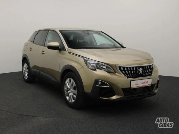 Yellow Peugeot 3008 2018 in Vilnius, with an engine capacity of 1.20 L and mileage of 142 thousand km for 11199 €, photo 10 on AUTOMOTO.COM.LV