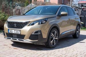 Yellow Peugeot 3008 2018 in Riga, with an engine capacity of 1.50 L and mileage of 153 thousand km for 12999 €, photo  on AUTOMOTO.COM.LV