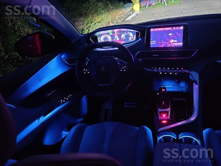 Желтый Пежо 3008 2018 в Рига, объемом двигателя 1.50 л и пробегом 153 тыс. км за 14500 €, фото 8 на AUTOMOTO.COM.LV