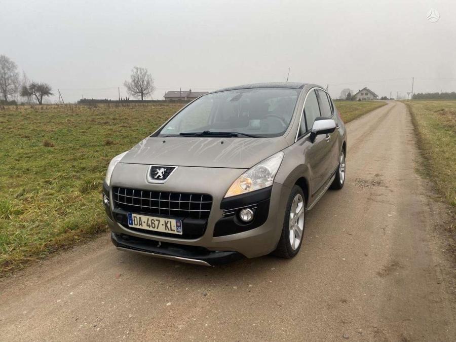 Yellow Peugeot 3008 2013 in Taurage, with an engine capacity of 1.60 L and mileage of 210 thousand km for 2800 €, photo 1 on AUTOMOTO.COM.LV