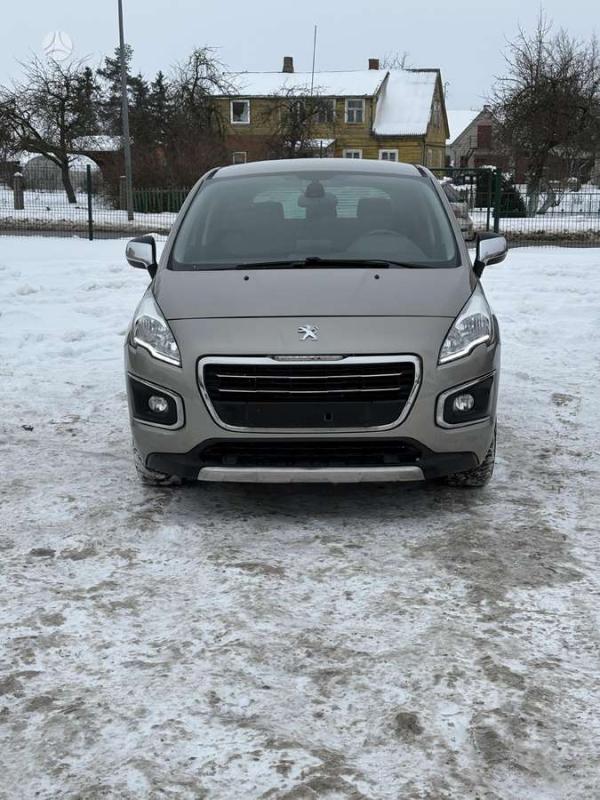 Yellow Peugeot 3008 2014 in Taurage, with an engine capacity of 1.60 L and mileage of 267 thousand km for 5500 €, photo 3 on AUTOMOTO.COM.LV