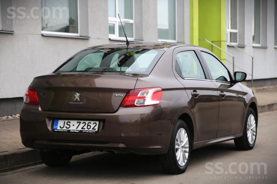 Brūns Peugeot 301 2014 Rīga, ar dzinēja tilpumu 1.60 L un nobraukumu 193 tūkst. km par 1995 €, foto 6 vietnē AUTOMOTO.COM.LV