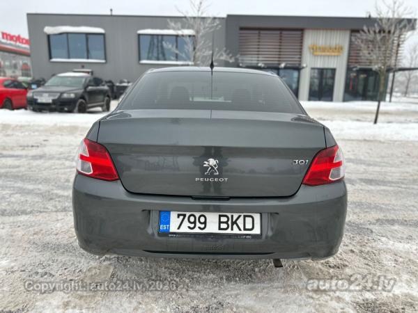 Pelēks Peugeot 301 2013 Tallina, ar dzinēja tilpumu 1.20 L un nobraukumu 186 tūkst. km par 1300 €, foto 6 vietnē AUTOMOTO.COM.LV