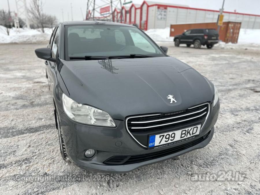 Pelēks Peugeot 301 2013 Tallina, ar dzinēja tilpumu 1.20 L un nobraukumu 186 tūkst. km par 1300 €, foto 3 vietnē AUTOMOTO.COM.LV