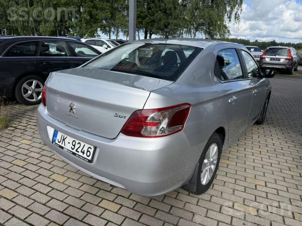 Grey Peugeot 301 2013 in Talsi, with an engine capacity of 1.60 L and mileage of 135 thousand km for 3550 €, photo 3 on AUTOMOTO.COM.LV