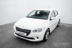 White Peugeot 301 2014 in Tallinn, with an engine capacity of 1.20 L and mileage of 104 thousand km for 3499 €, photo  on AUTOMOTO.COM.LV